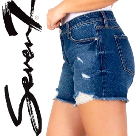 Seven7 | Shorts | New Seven7 Weekend Short Jean Sz 4 Color Gloss Nwt ...